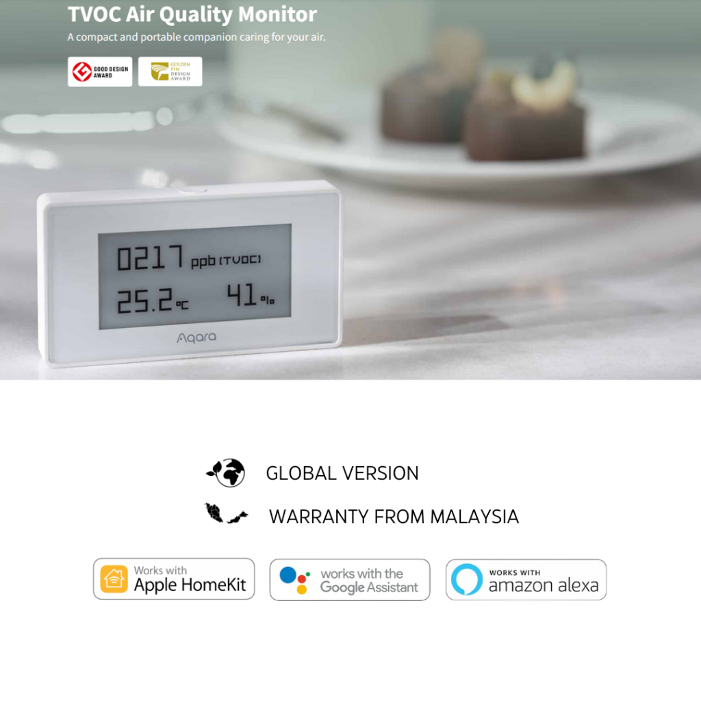 AQARA Smart TVOC Air Quality Monitor Global Version | Shopee Malaysia