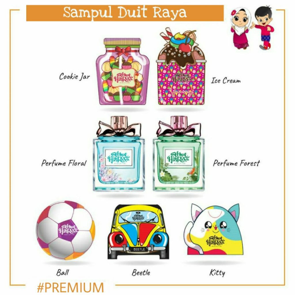 [ DUIT RAYA 2025 ] Premium Sampul Cantik Angpau Paket Money Envelope ...