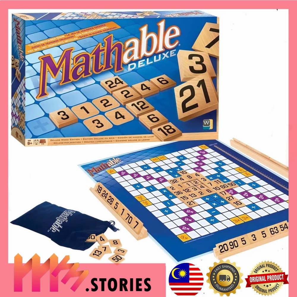 MM Stories MATHABLE DELUXE BOARD GAME SET/ KIT NOMBOR & OPERASI ...