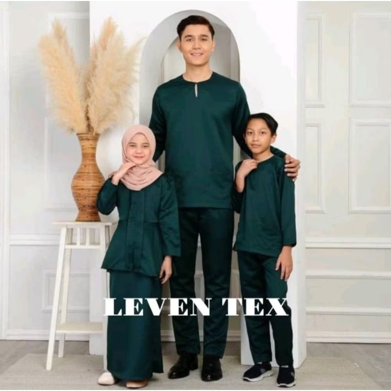 FAMILY SET MATCHING BAJU RAYA PEARLS SKIN PREMIUM SOFT | Shopee Malaysia