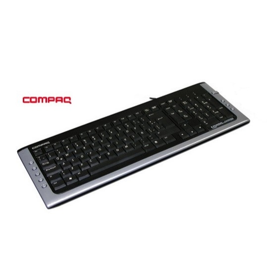 COMPAQ 5191/ SK-2950 PS/2 Wired Keyboard Black ( Used ) | Shopee Malaysia