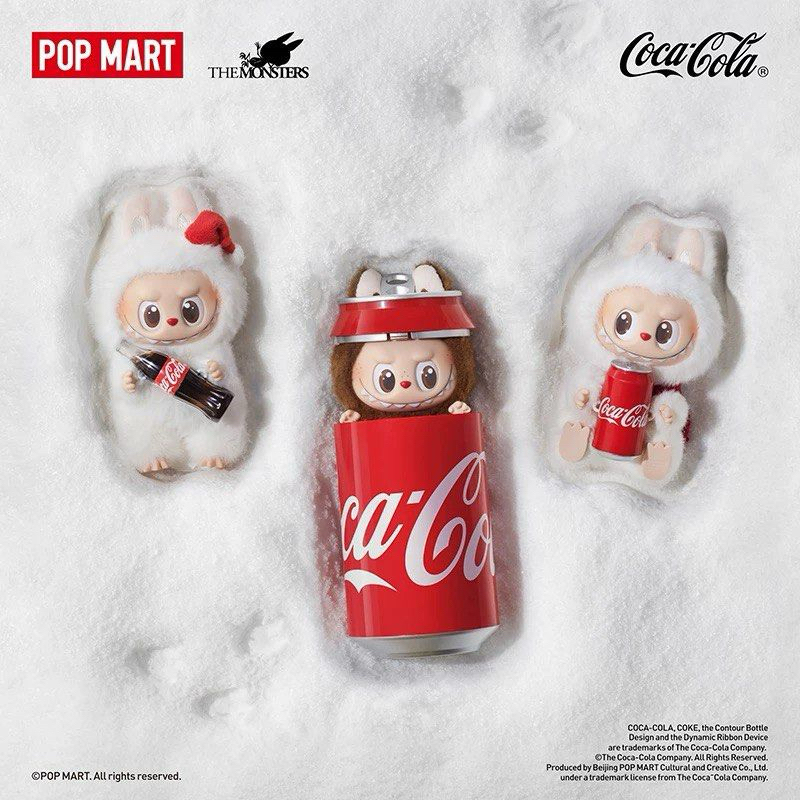 Labubu Cola Collab Original Official from Popmart | Shopee Malaysia