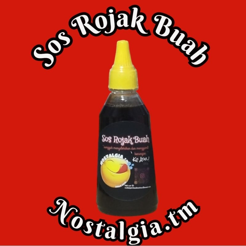 Sauce/ Sos/ Kuah Rojak Buah By Nostalgia.tm (360g) | Shopee Malaysia