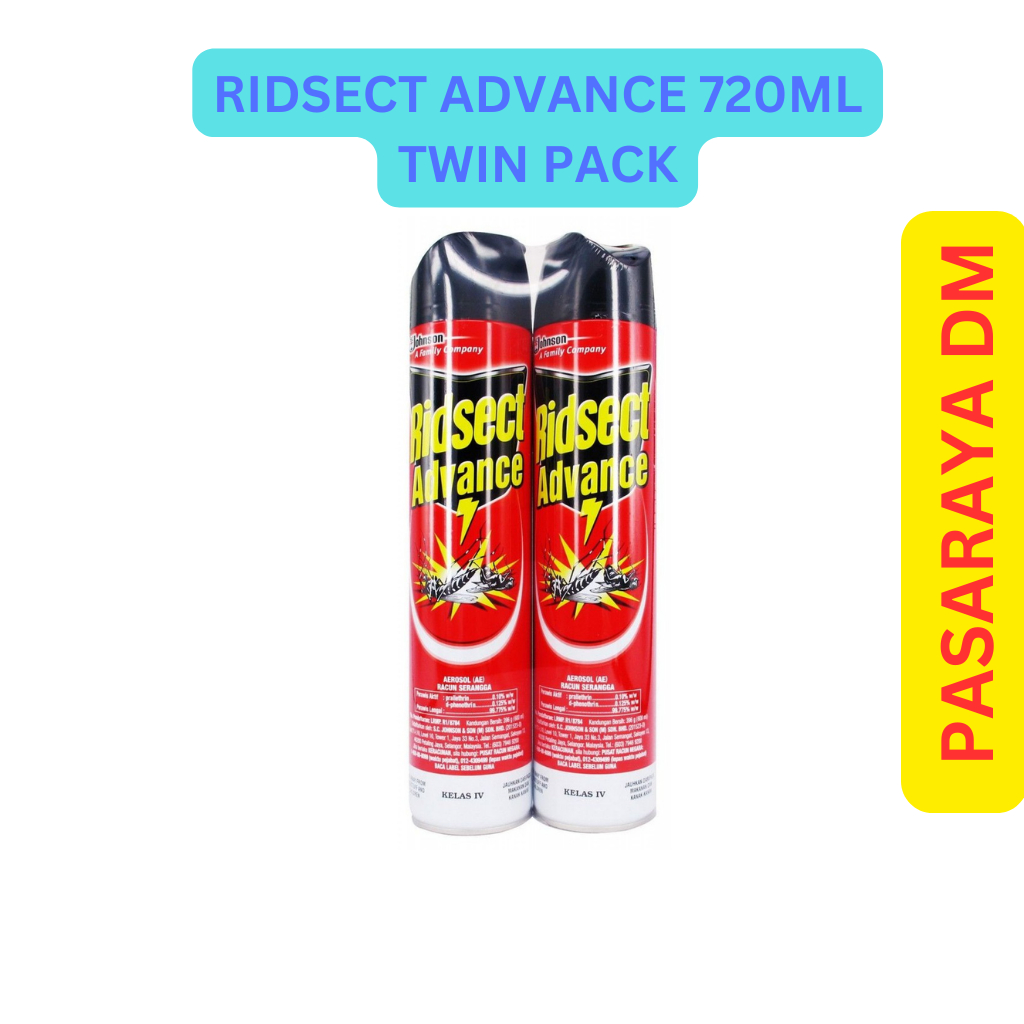 Ridsect Advance 720ml Twin Pack (RIDSECT ADVANCE 720ML TWIN PACK ...