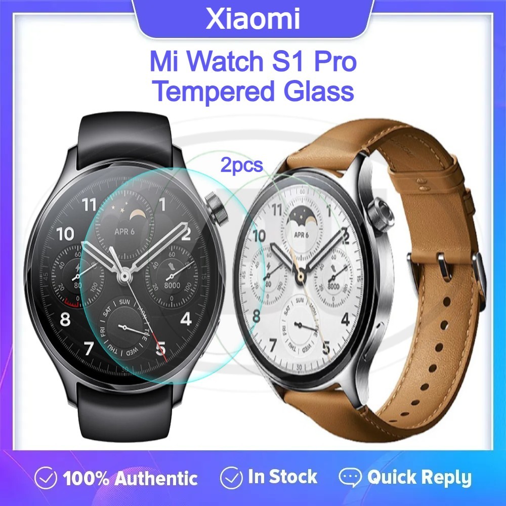 Xiaomi Watch S1 Pro / Mi S1 Pro Watch Screen Protector HD Tempered ...