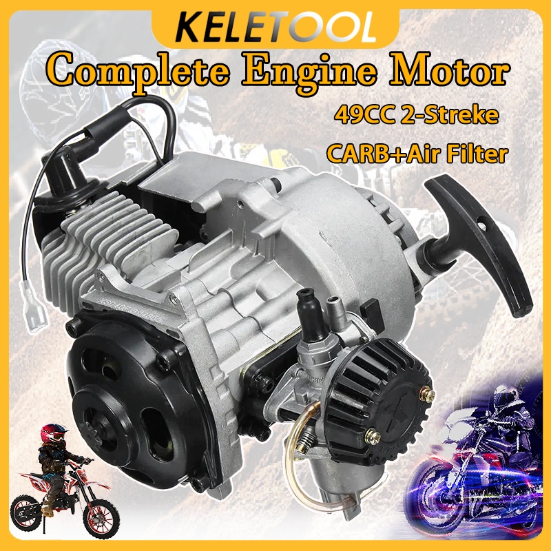 49CC two-stroke engine motor pocket bike two-stroke pocket bike pull ...