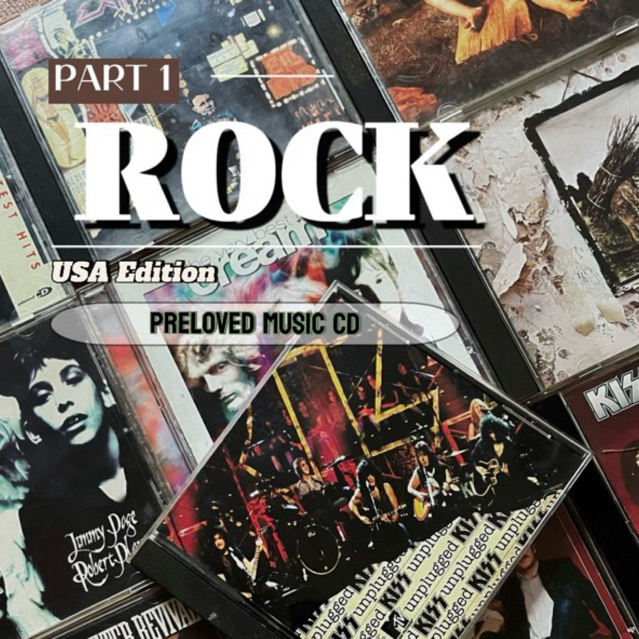 Preloved Original Music CD USA Edition Rock Part 1 - Classic Rock, Hard ...
