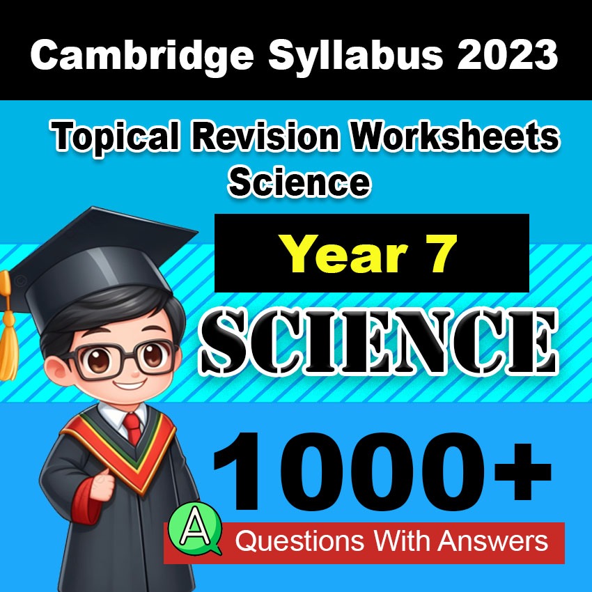 WM7 [SOFTCOPY] Cambridge Topical Practice Science Year 7 with ANSWERS ...