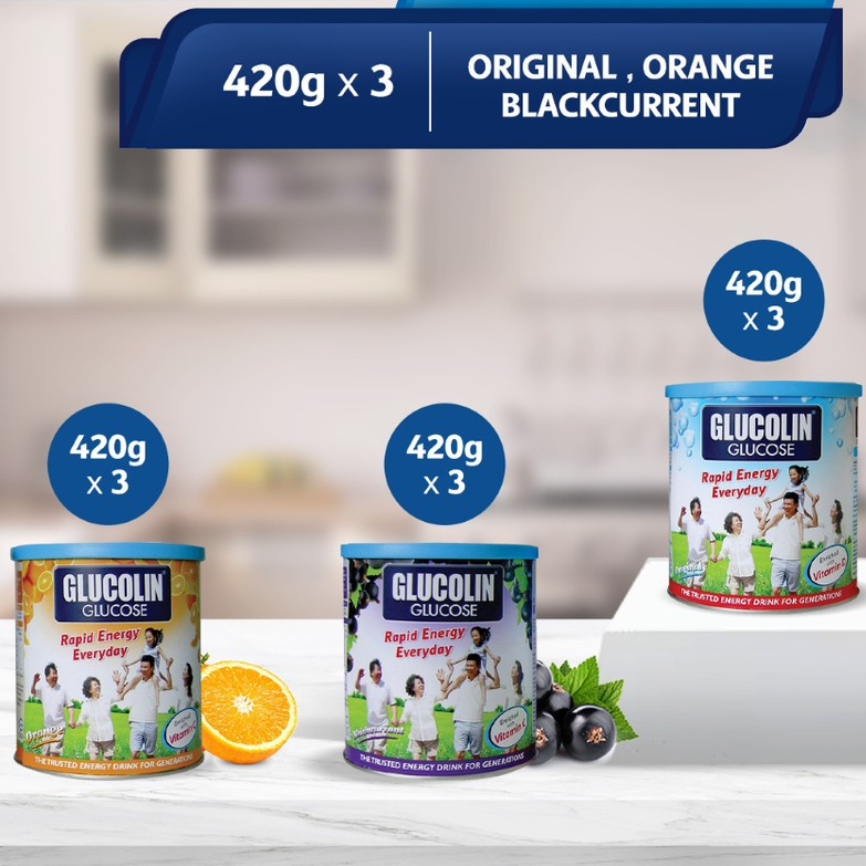 GLUCOLIN provides an instant boost of energy when you need it before ...