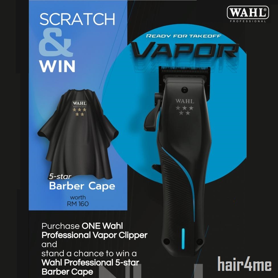 [READY STOCK] WAHL Professional 5 Star Vapor Clipper F32 FADEOUT Adjustable Balding Blade ...