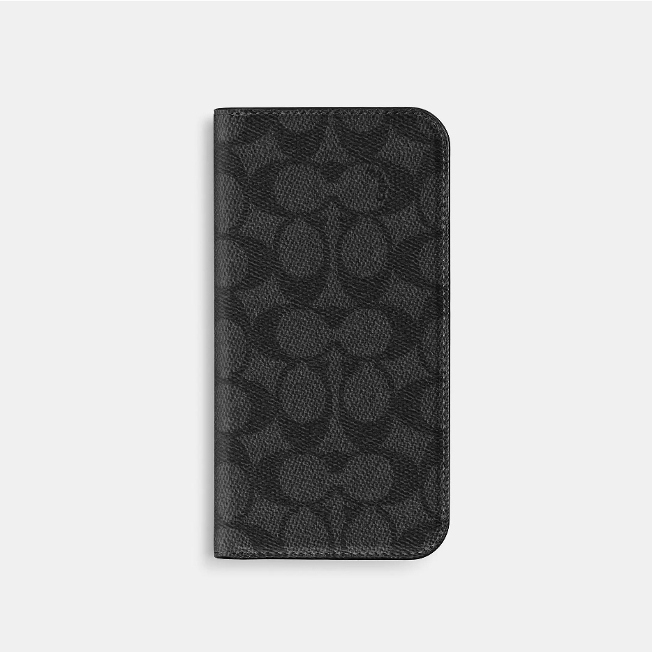 (PREORDER) COACH - Iphone 16 Folio In Signature Canvas CZ279 | Shopee ...