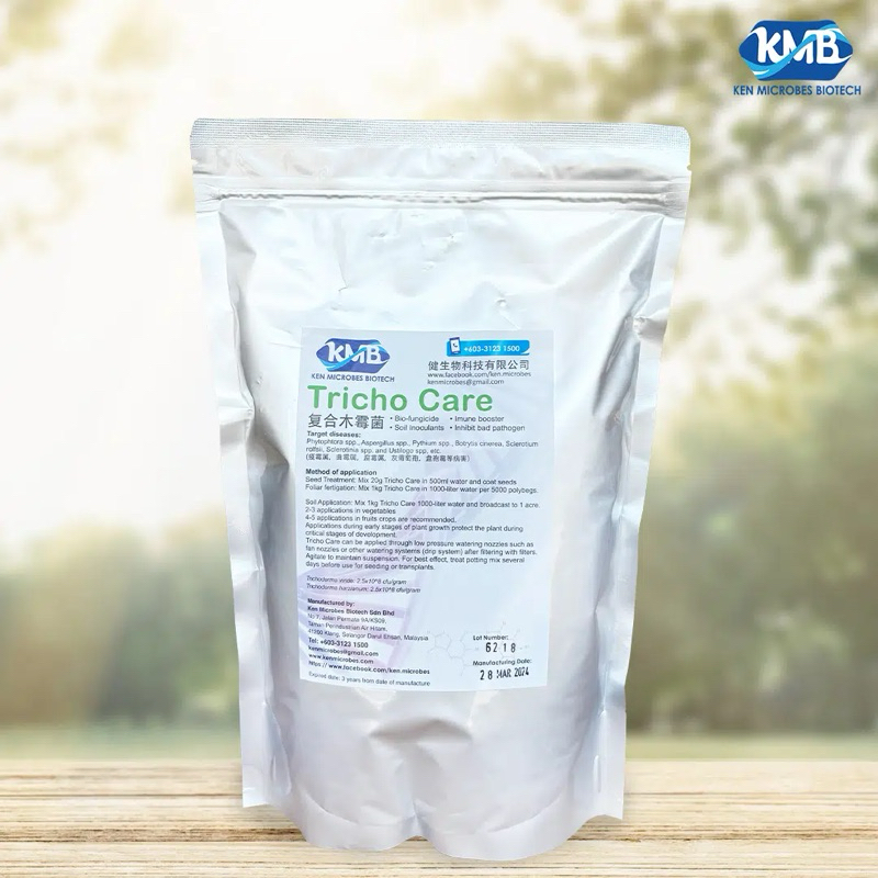 Paket 1kg TRICHO CARE Ken Microbes Biotech Bio Kawalan Kulat / Bio ...