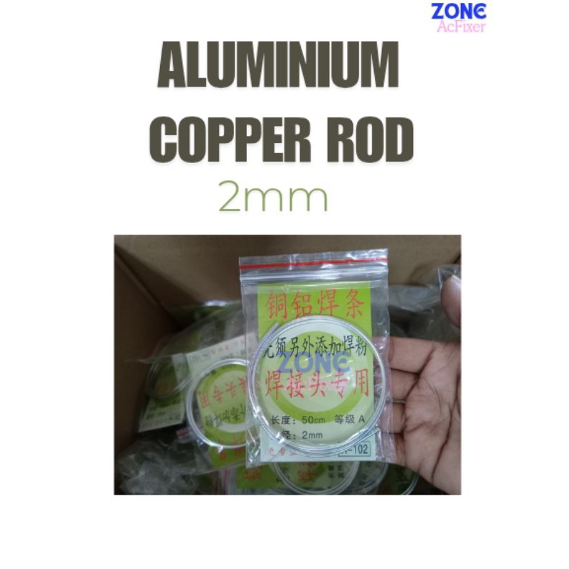 Aluminium Copper rod 2mm / copper aluminium welding rod | Shopee Malaysia