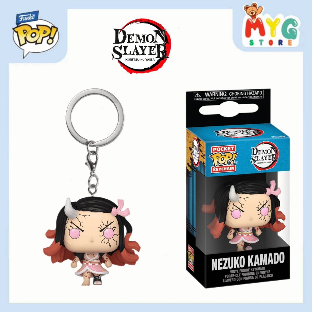 Funko Pocket Pop Keychain Demon Slayer Nezuko Kamado Collectible ...