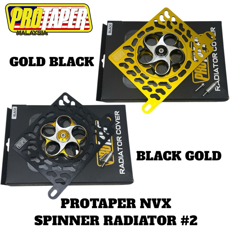 NVX155/NMAX PROTAPER CVT RADIATOR CNC COVER SPINNER | Shopee Malaysia