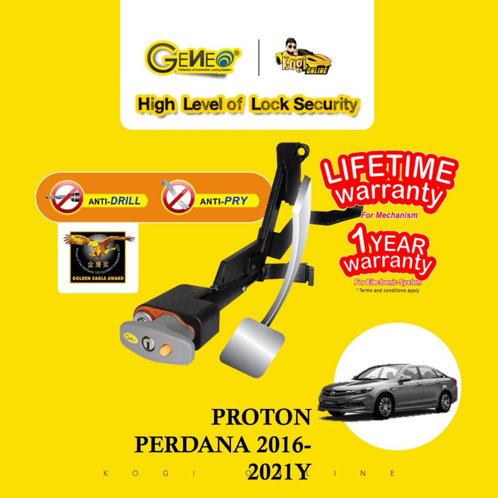 Geneo Pedal Lock - Proton Perdana 2016-2021y (Auto) | Shopee Malaysia