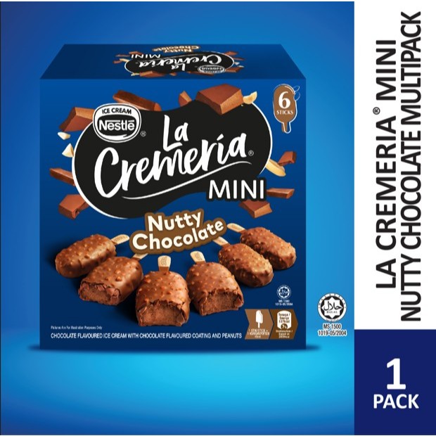 [Selected Areas] LA CREMERIA Mini Nutty Choc Multipack 6x45ml (1 Pack ...