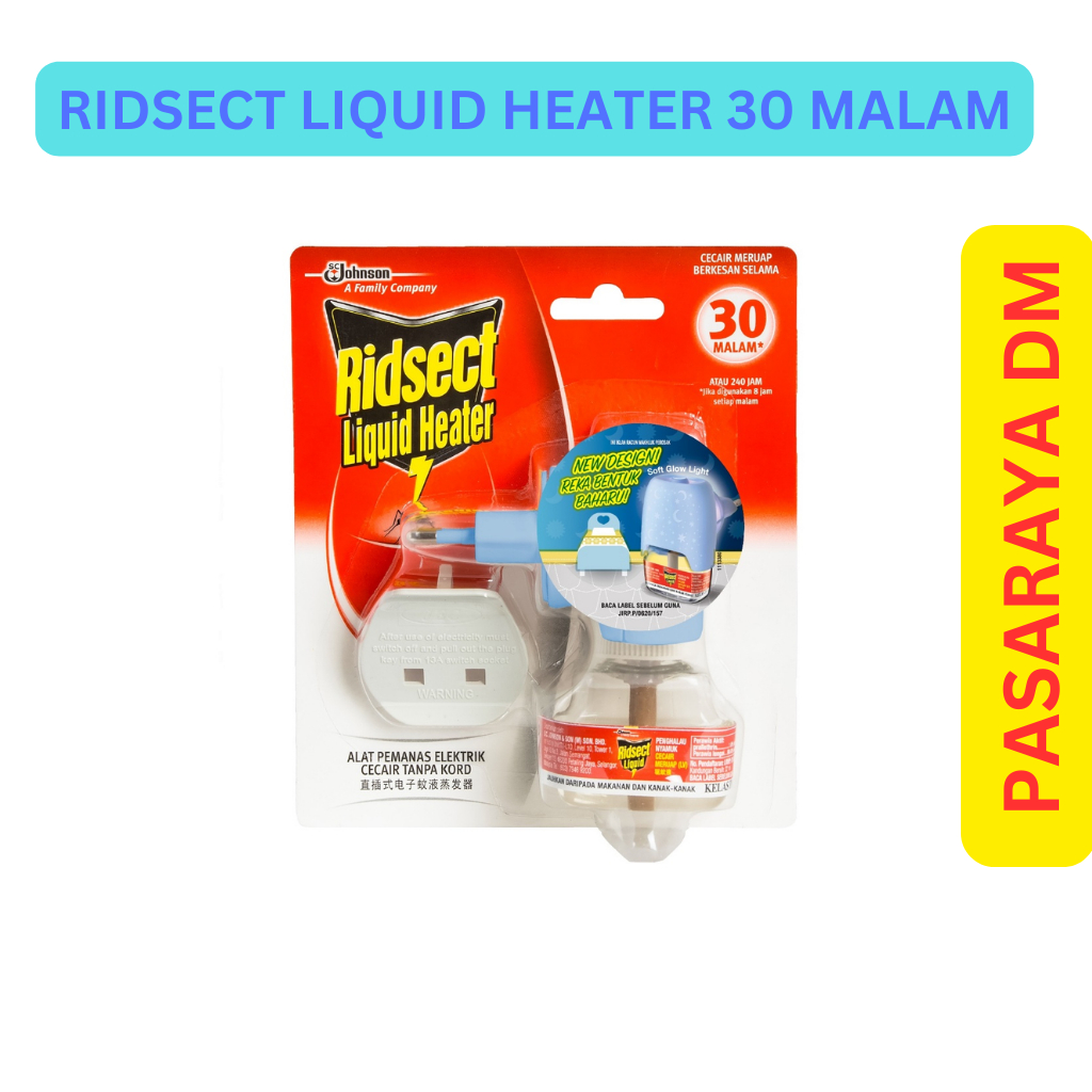 Ridsect Liquid Heater 30 Malam (RIDSECT LIQUID 30 MALAM) | Shopee Malaysia