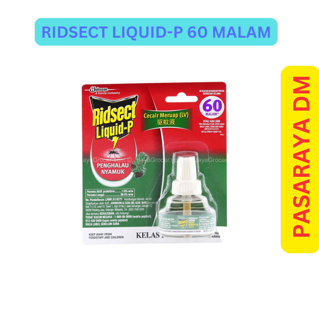 Ridsect Liquid-P 60 Malam (RIDSECT LIQUID-P 60 MALAM) | Shopee Malaysia