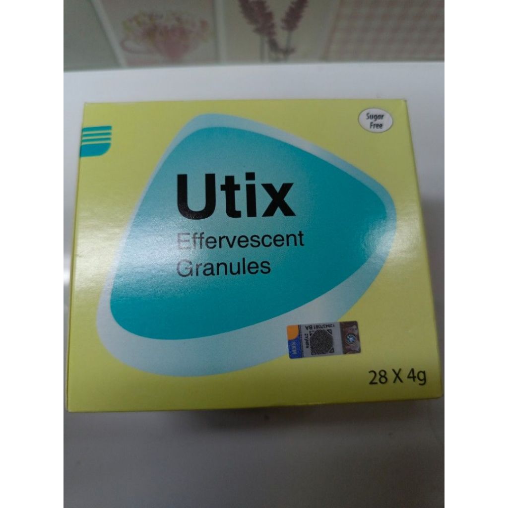 Utix Efferverscent Granules 4g Uninary Tract Infection UTI Gout Uric ...