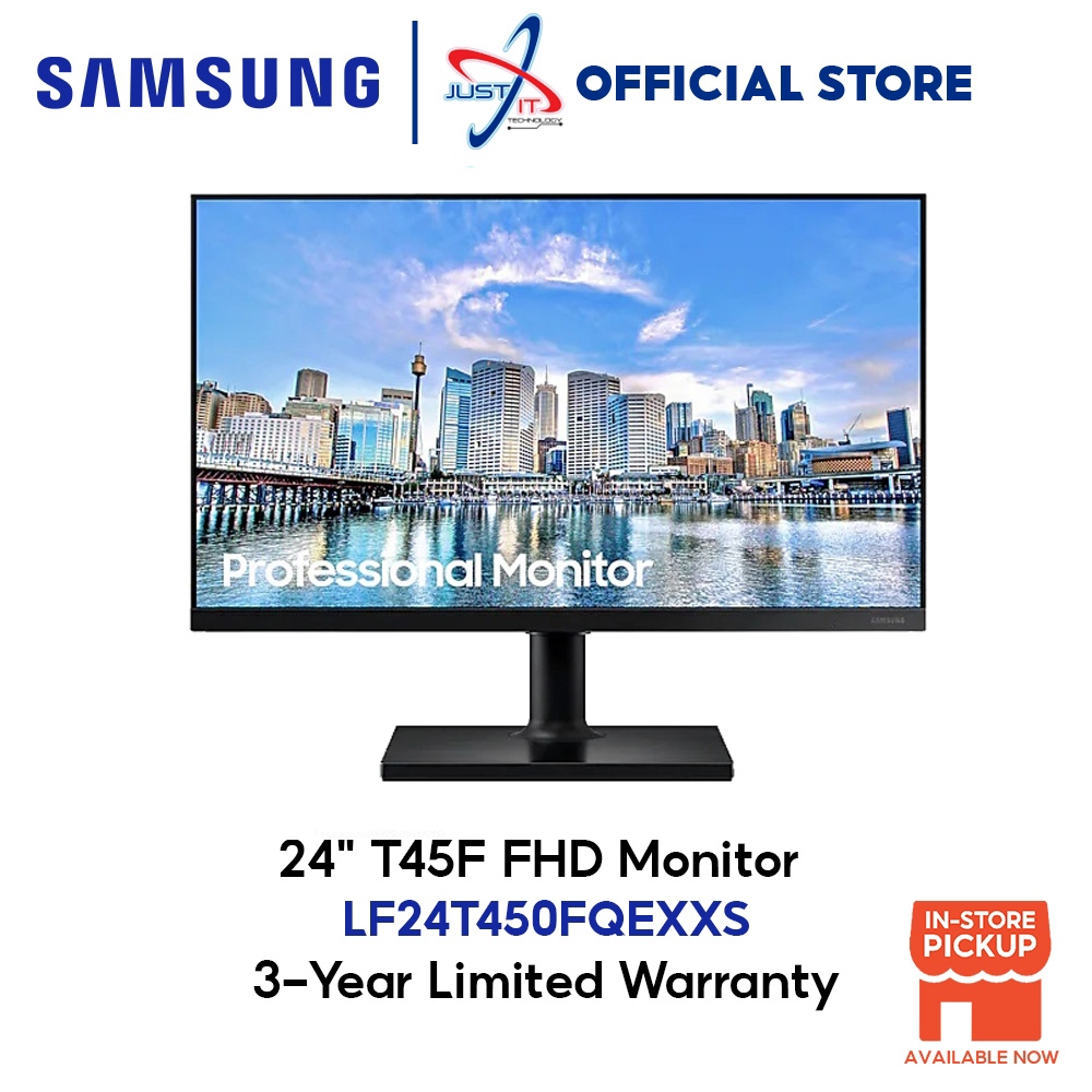 SAMSUNG T45F LF24T450FQEXXS 24" BUSINESS MONITOR ( 24" IPS FHD / 5MS ...