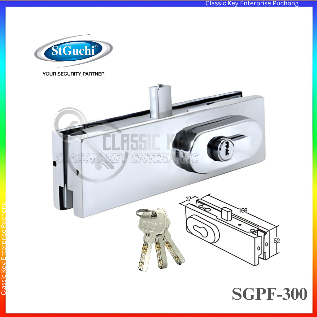 St Guchi SGWGL-SGPF300 Lock Camp With 60mm Double Cylinder | Shopee ...