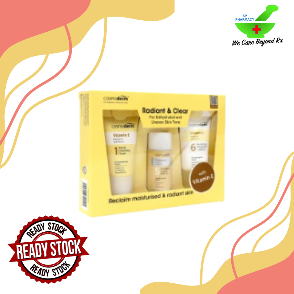 COSMODERM VITAMIN E WITH CERAMIDE TRAVEL SET(EXP JULY 2027) | Shopee ...