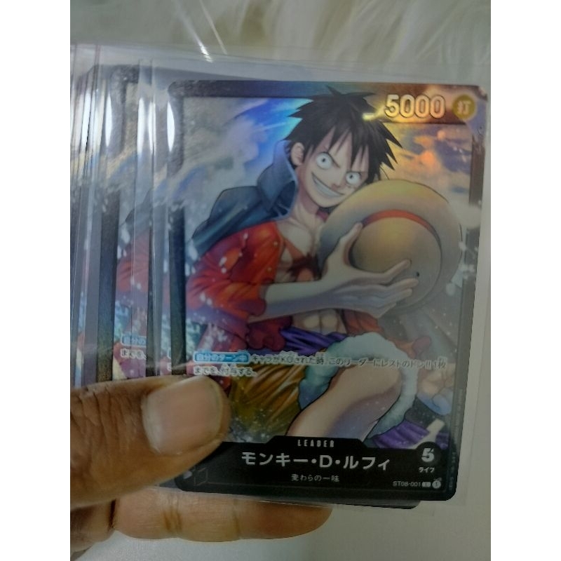 luffy st08-001 bandai | Shopee Malaysia