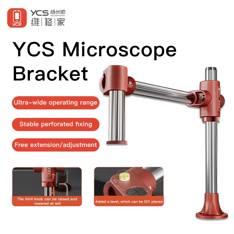 YCS Dragon Arm Microscope Swing Arm Bracket Metal Universal Telescopic ...