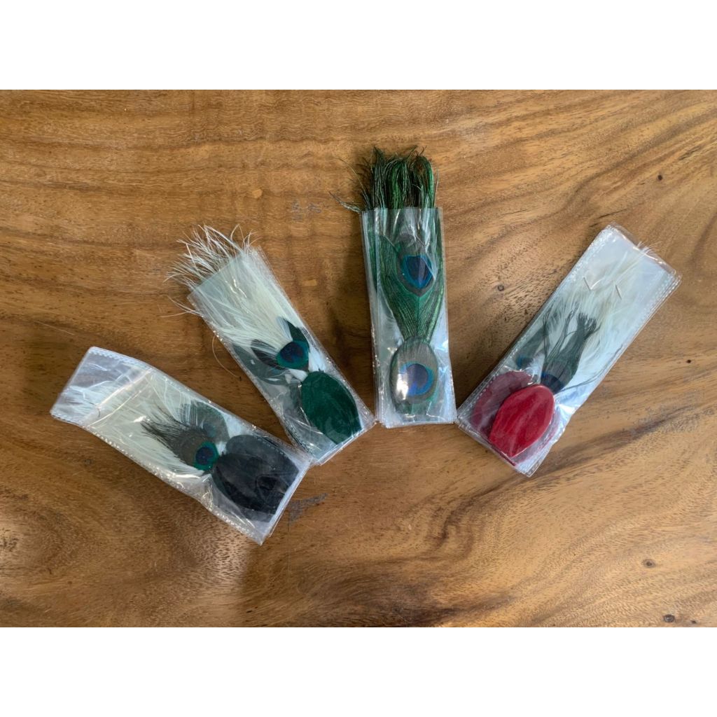 Authentic Peacock Feathers For Matching With Pakol Aghan Pakistani Hat ...
