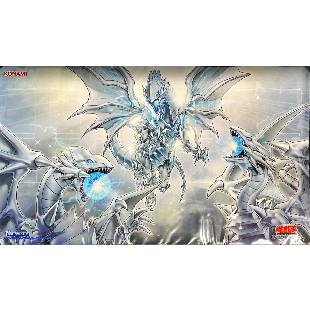 Yugioh Playmat: Majesty with Dragons of White | Shopee Malaysia