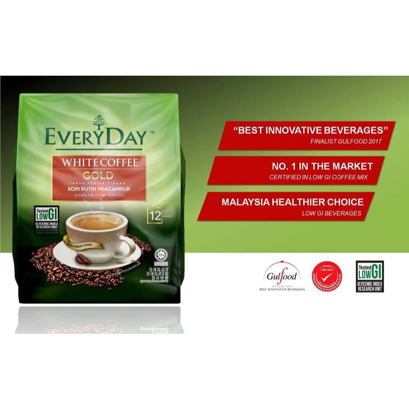 EXP 9/2026 Everyday Low GI Coffee (12 sachets) No artificial flavors ...