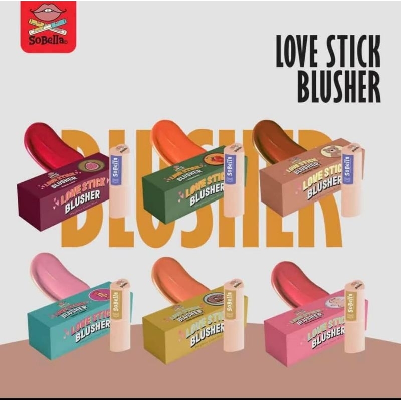 Sobella Love Stick Blusher - 7g | Shopee Malaysia