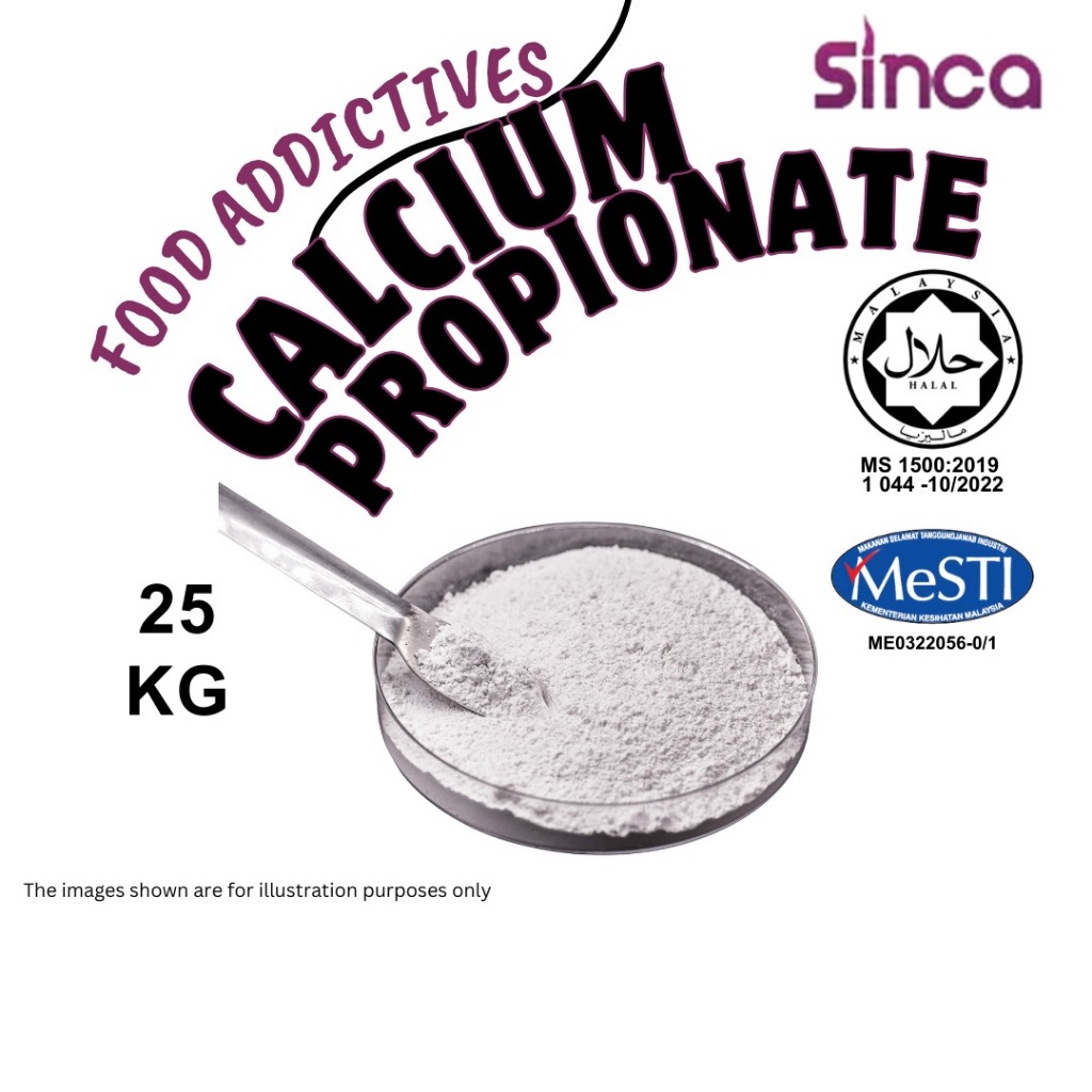 Kalsium Propionat / Calcium Propionate 25kg - Gred Makanan | Food Grade ...