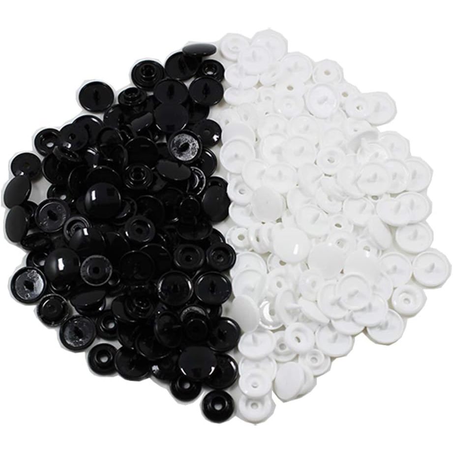 Plastic Snap Button Fastener 20sets (80pieces) Butang Katup | Shopee ...