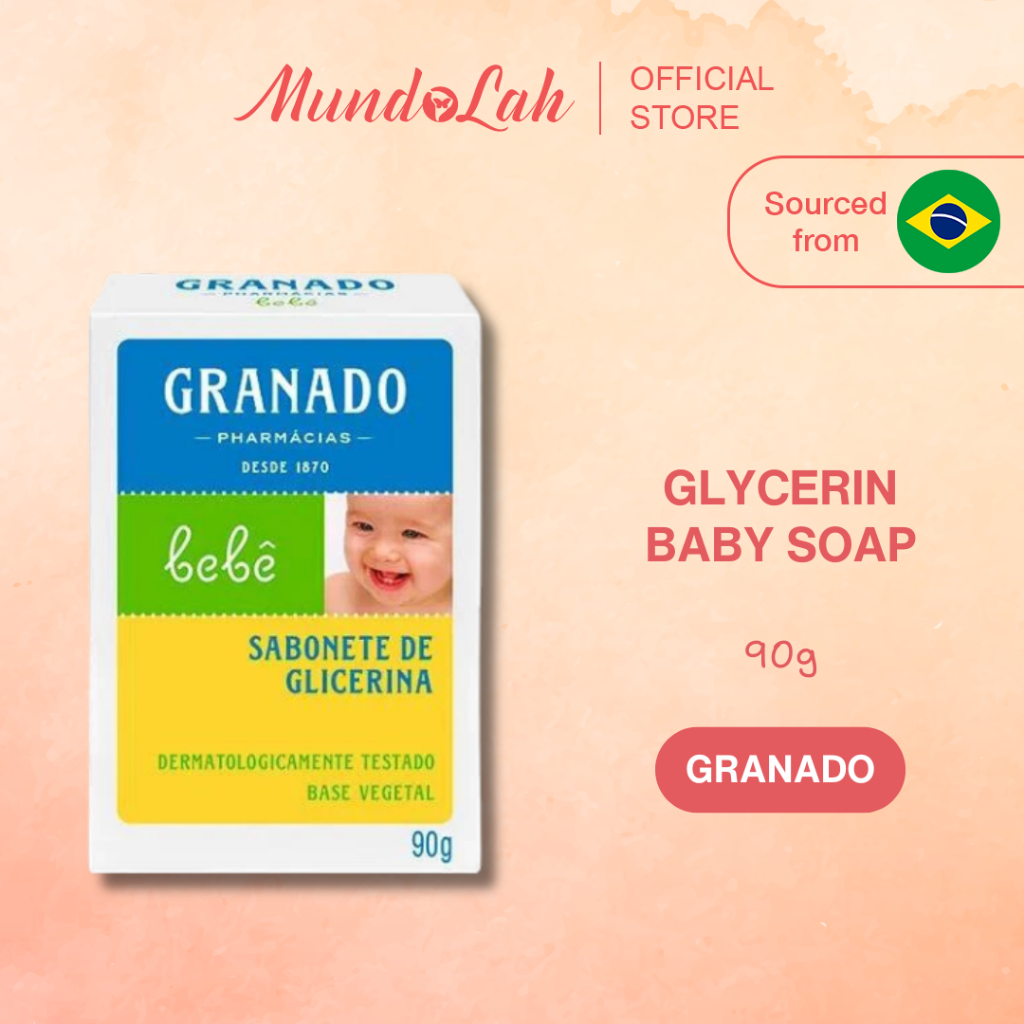 Granado Glycerin Baby Soap 90g | Shopee Malaysia