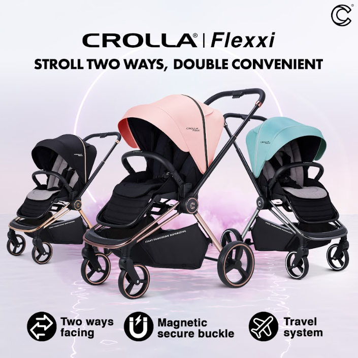 CROLLA FLEXXI 2Way Stroller (Up to 22kg) | Shopee Malaysia