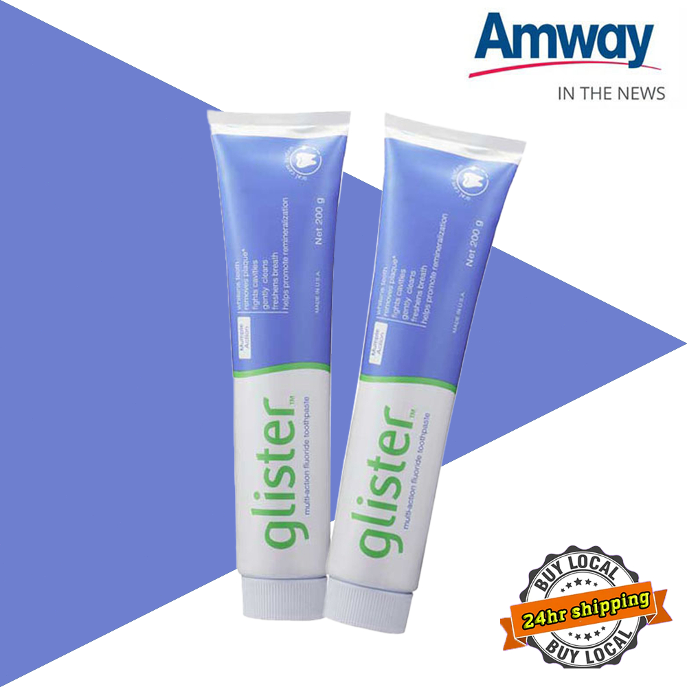 [Local Shipping] Amway Glister Multi-Action Fluoride Toothpaste (200g ...