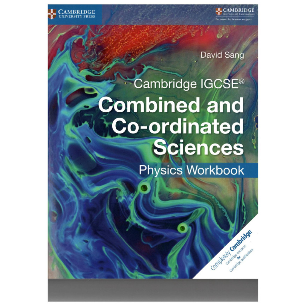 Cambridge IGCSE Combined and co-ordinated sciences physics workbook | Shopee Malaysia