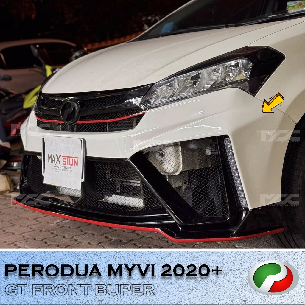 PERODUA MYVI 2021+ GT FRONT BUMPER DEPAN MYVI FACELIFT MYVI GT BUMPER ...