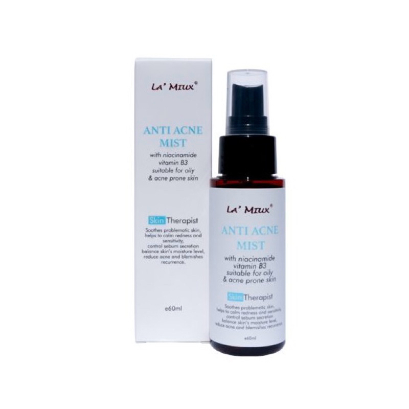 Lamiux Skin Therapist Anti-Acne Mist (60ml) | Shopee Malaysia
