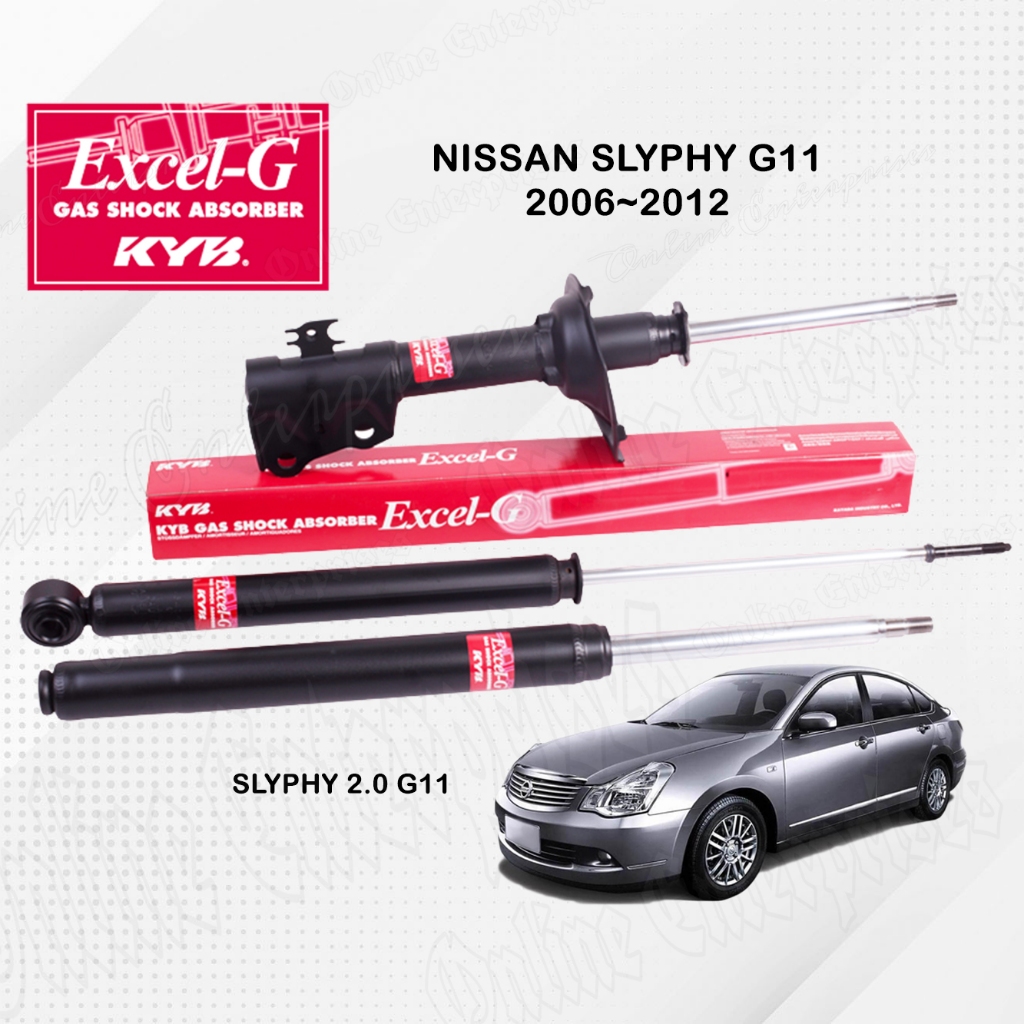 KAYABA KYB EXCEL G NISSAN SYLPHY 2.0 B16 G11 2006~2012 Absorber Gas ...