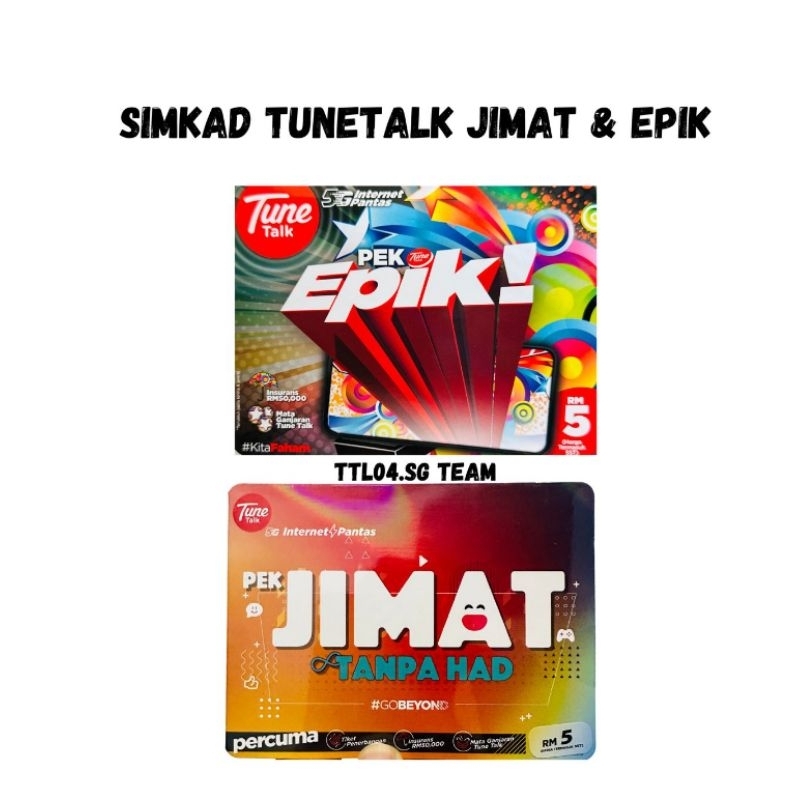 SIM kad Tune Talk Original 5G 4G | Shopee Malaysia