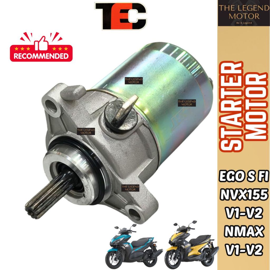YAMAHA EGOS Fi EGO S Fi NMAX NVX155 NVX 155 STARTER MOTOR ASSY STATER ...