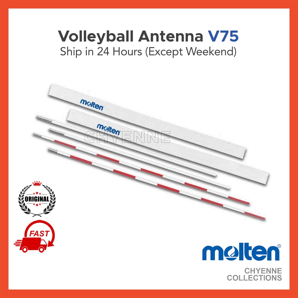 Molten Volleyball Antenna V75 (Plug In Type) PVC Bag | Shopee Malaysia