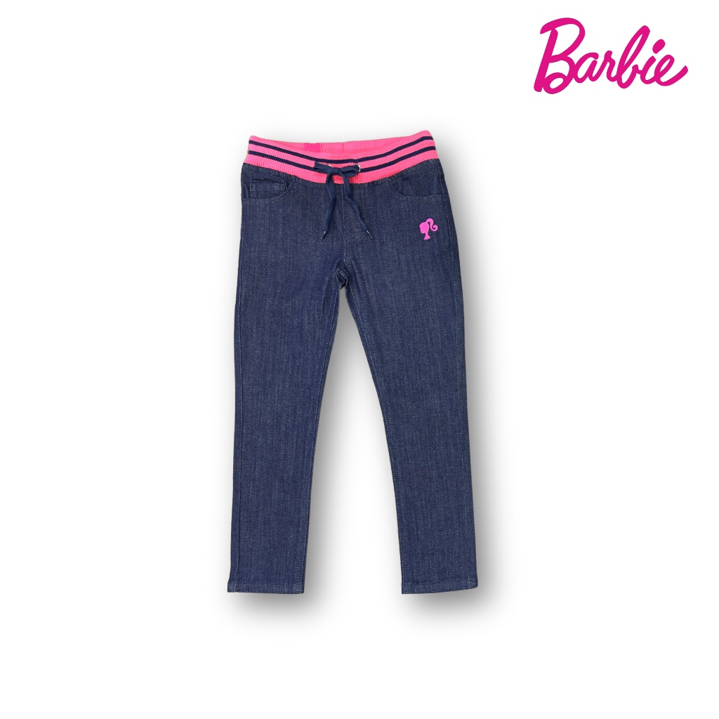 Barbie Children Girl Denim Long Pants LGC027 | Shopee Malaysia