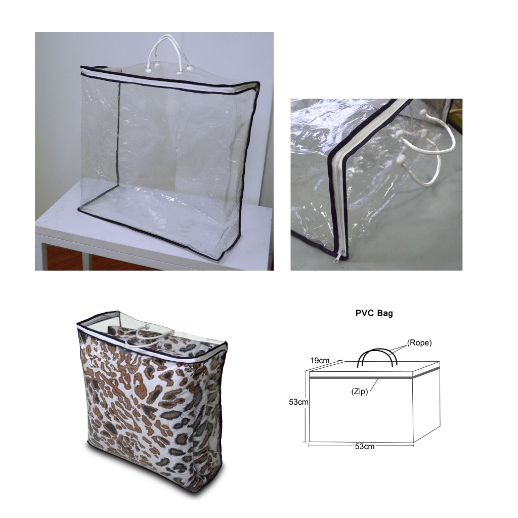 Ready Stock PVC Quilt Bag Transparent Beg Cadar Beg Selimut Beg PVC ...