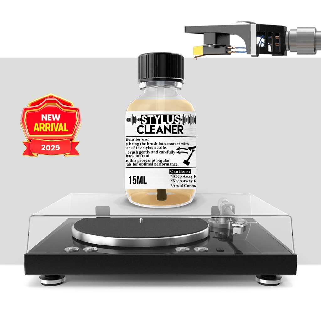 🔧Premium Stylus Cleaner Brush Turntable Cartridge Needle Cleaning Vinyl ...