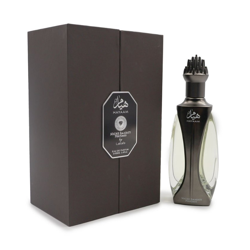 HAYAAM **NICHE EMARATI PERFUMES BY LATTAFA EAU DE PARFUM 100ML, NATURAL ...