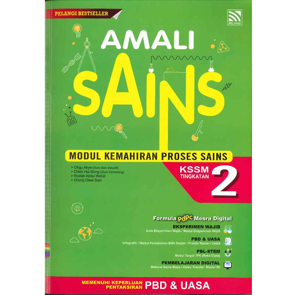 AMALI SAINS - MODUL KEMAHIRAN PROSES SAINS TINGKATAN 2 KSSM | Shopee ...